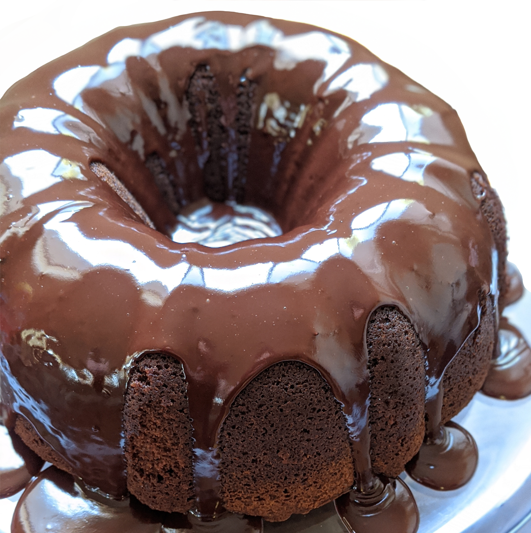 Simply Belgian Chocolate Bundt Cake (3", 8" or 10") - ABARCA'S Cakes